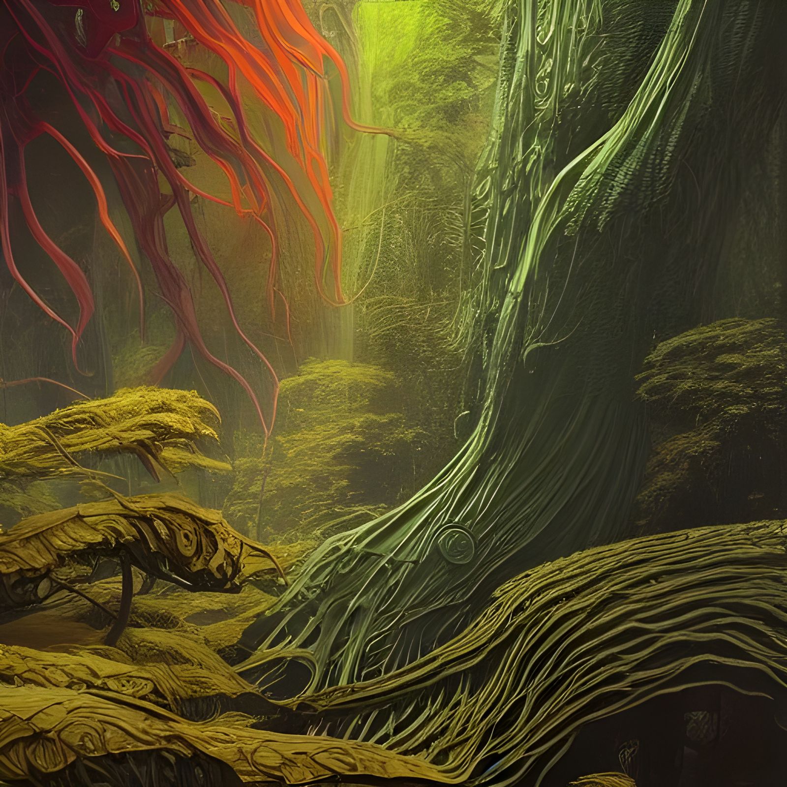 vegetation - AI Generated Artwork - NightCafe Creator