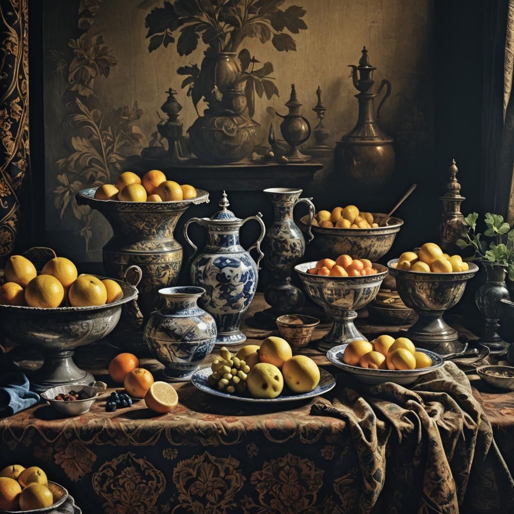 STILL LIFE - AI Generated Artwork - NightCafe Creator