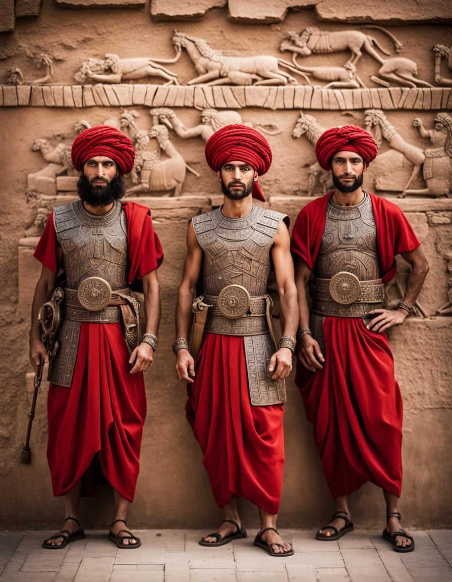 Chaldean warriors - AI Generated Artwork - NightCafe Creator