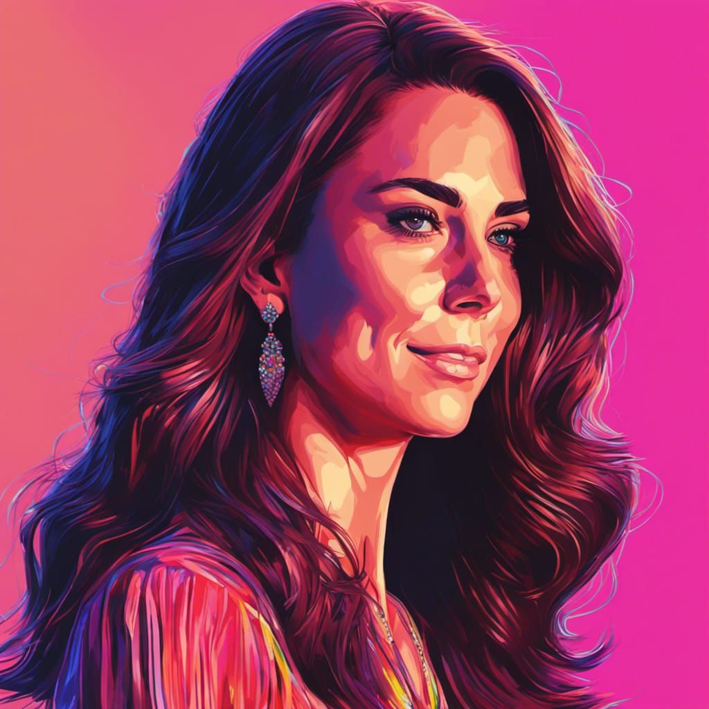 Kate Middleton - AI Generated Artwork - NightCafe Creator