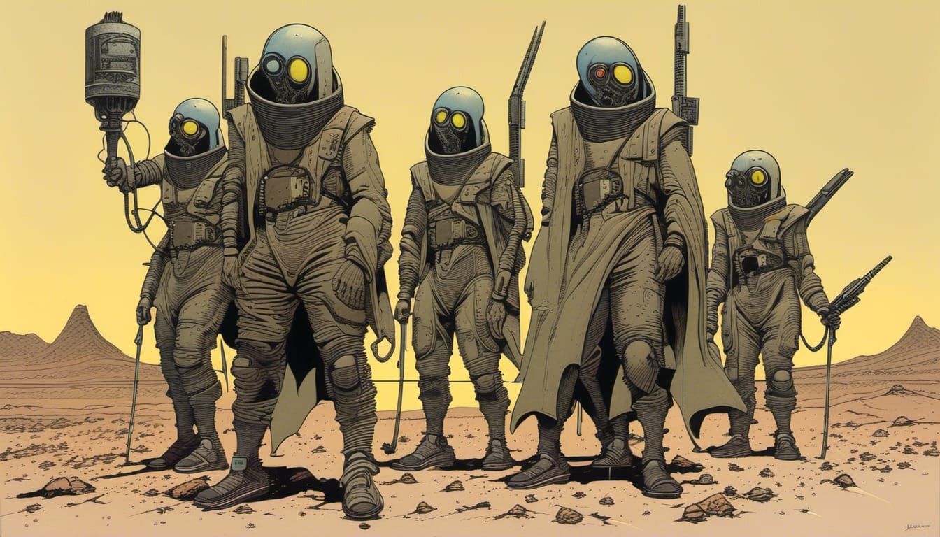 "Absurd" epic Absurd cosmic retro sci-fi mercenary action masterpiece ...