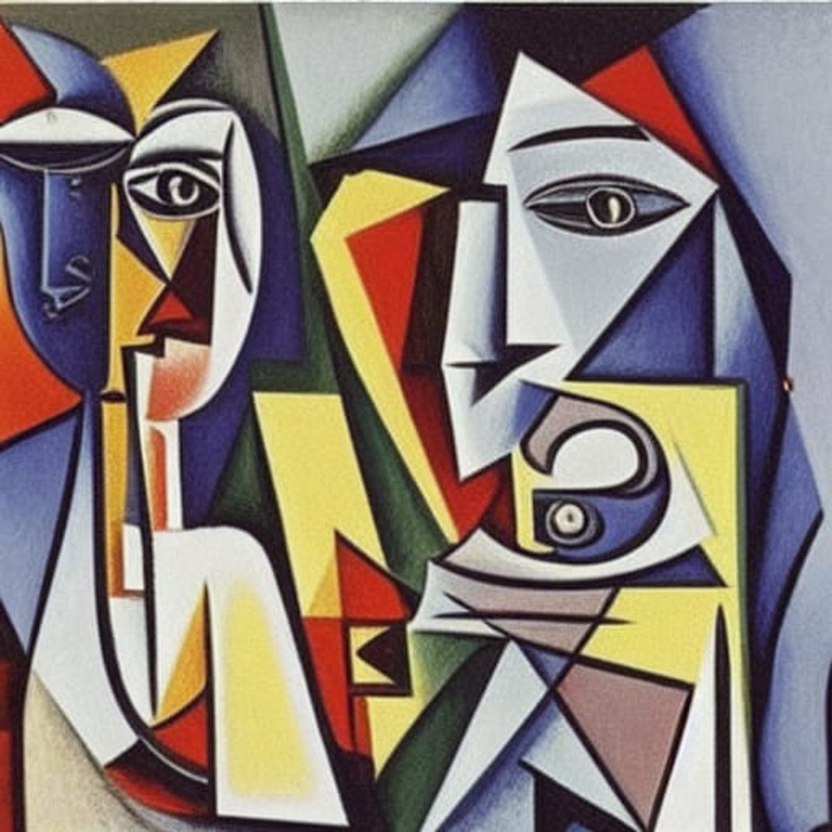 Contemporary composers by Picasso - AI Generated Artwork - NightCafe Creator