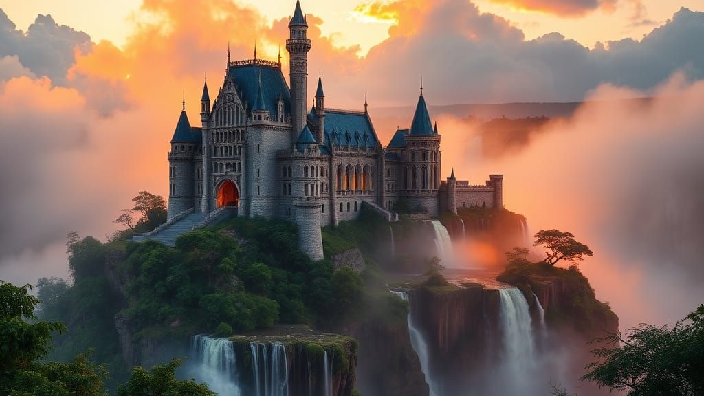 The most mesmerizing castle - Ethereal Castle Rises Above Vi...