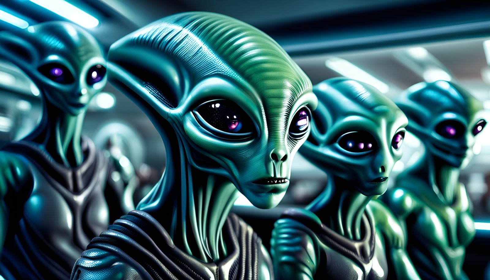 Advanced Alien Organisms - AI Generated Artwork - NightCafe Creator