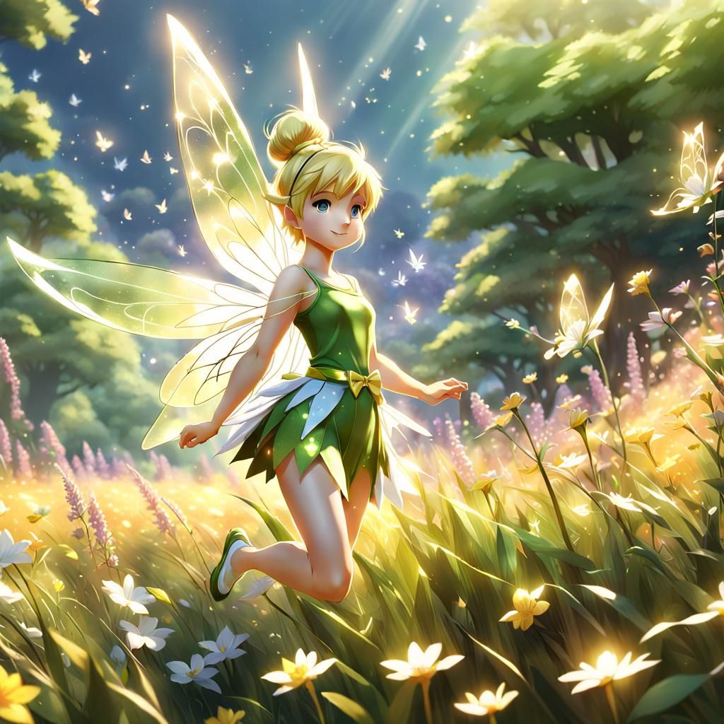 Tinkerbell 2 - AI Generated Artwork - NightCafe Creator