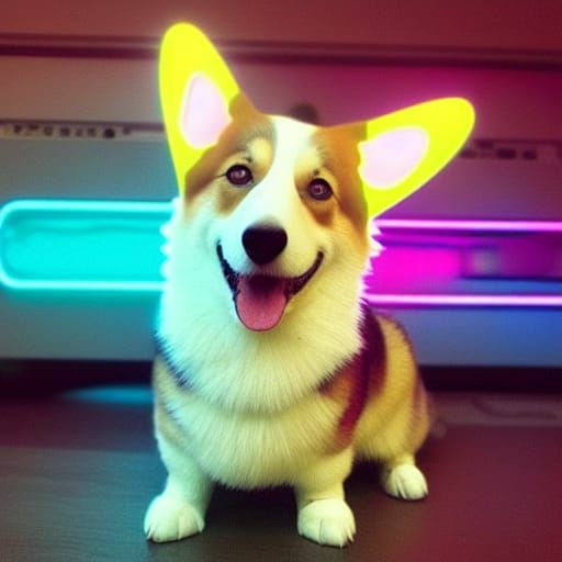 A cute corgi - AI Generated Artwork - NightCafe Creator