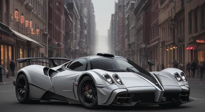 Pagani Huayra - AI Generated Artwork - NightCafe Creator