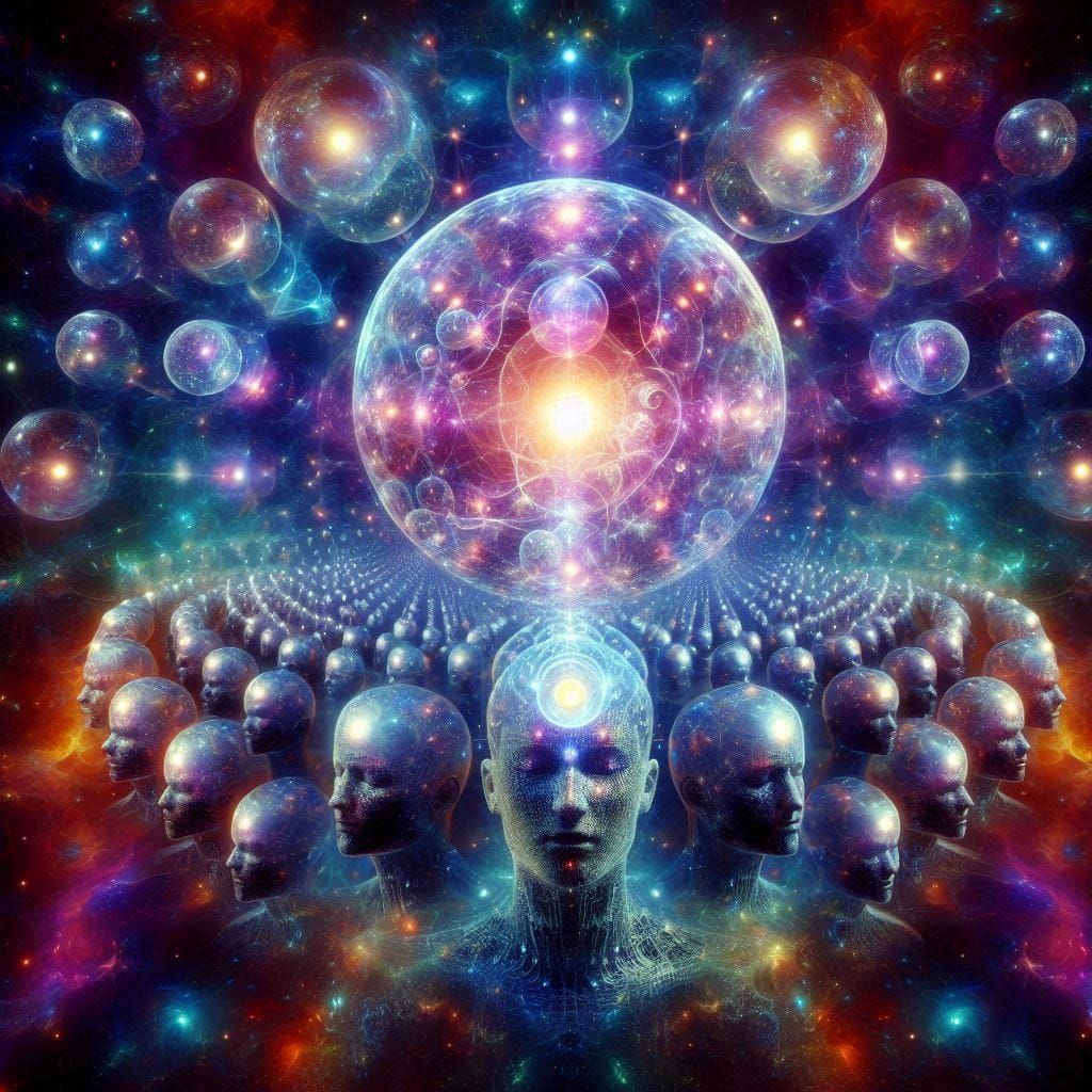 The Higher Self of All - AI Generated Artwork - NightCafe Creator