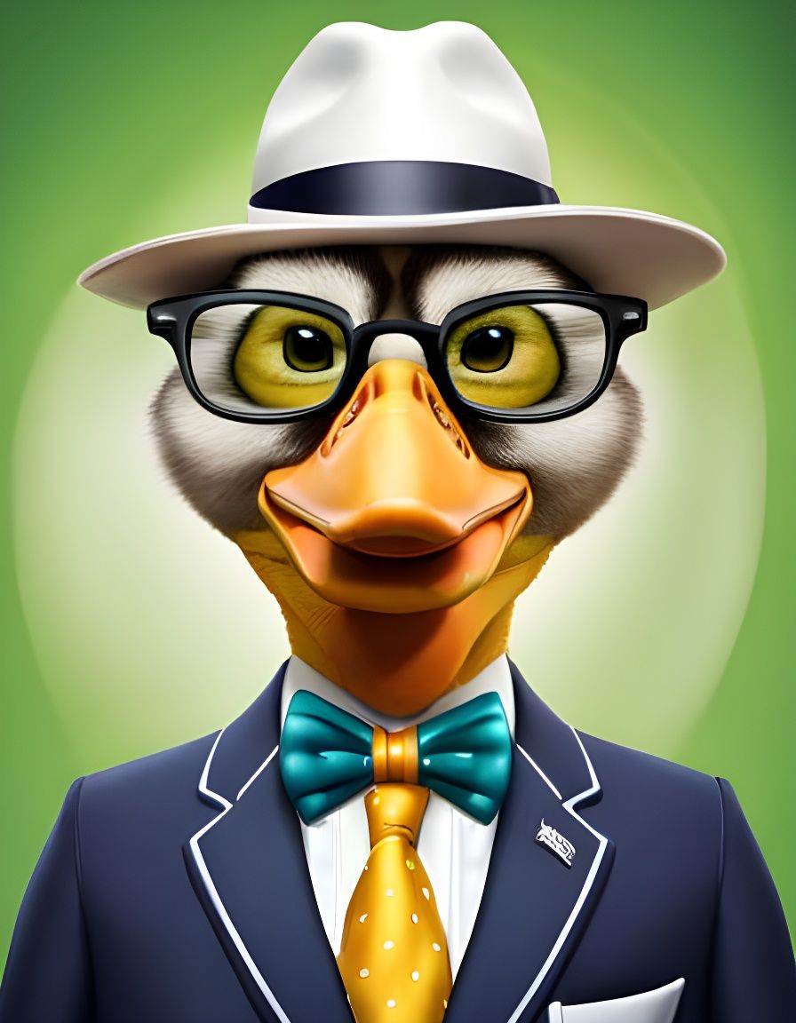 Cluck Kent, Mild-Mallard Reporter for the Daily Trumpeter - AI ...