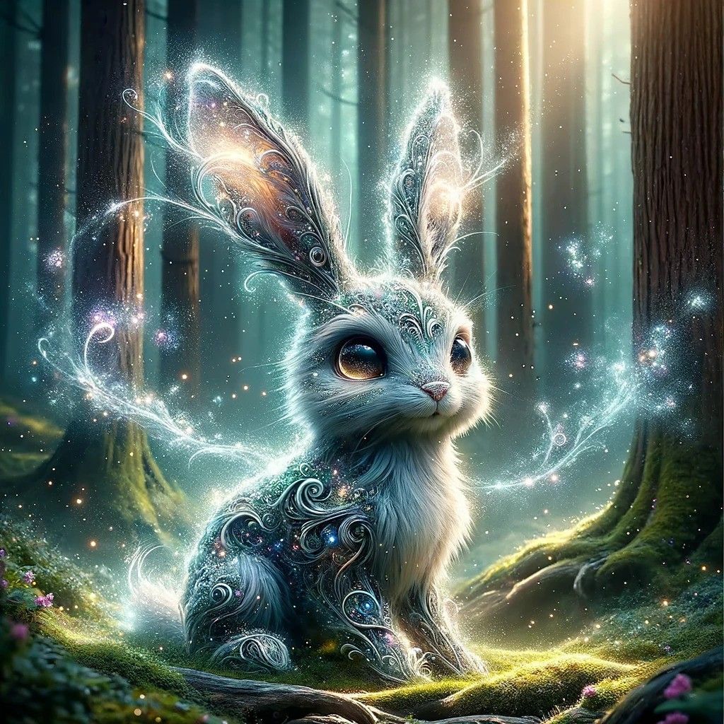 Mythical bunny - AI Generated Artwork - NightCafe Creator