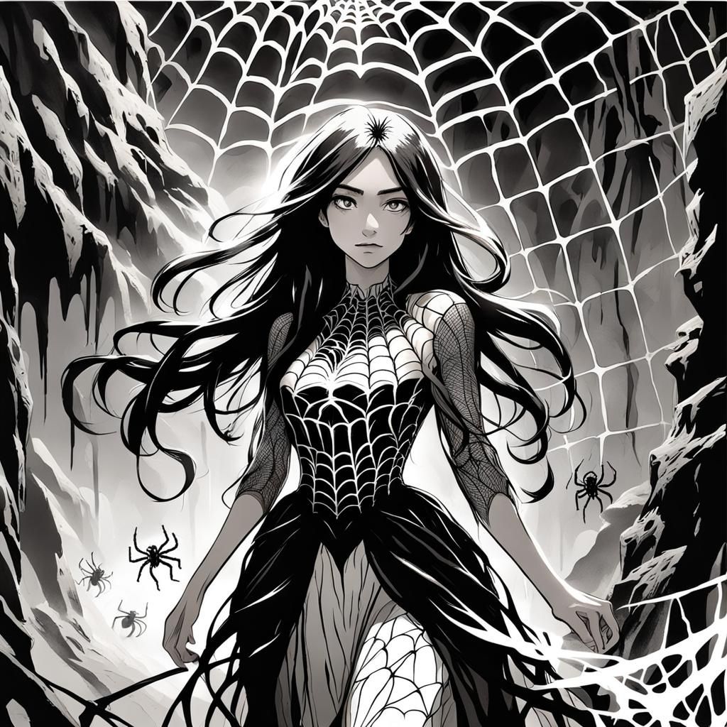 Into the web - AI Generated Artwork - NightCafe Creator