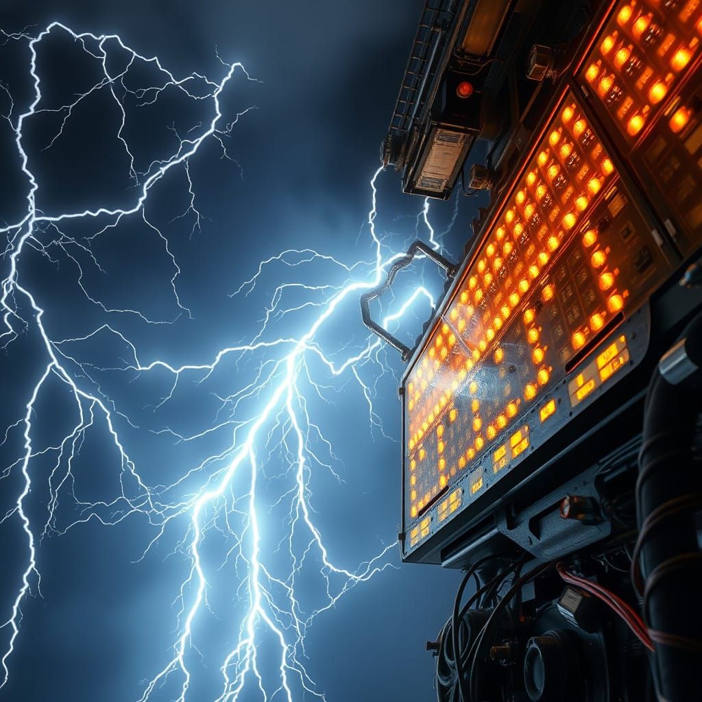 Lightning energy - Electric Thunder Machines Thrive in a Hyp...