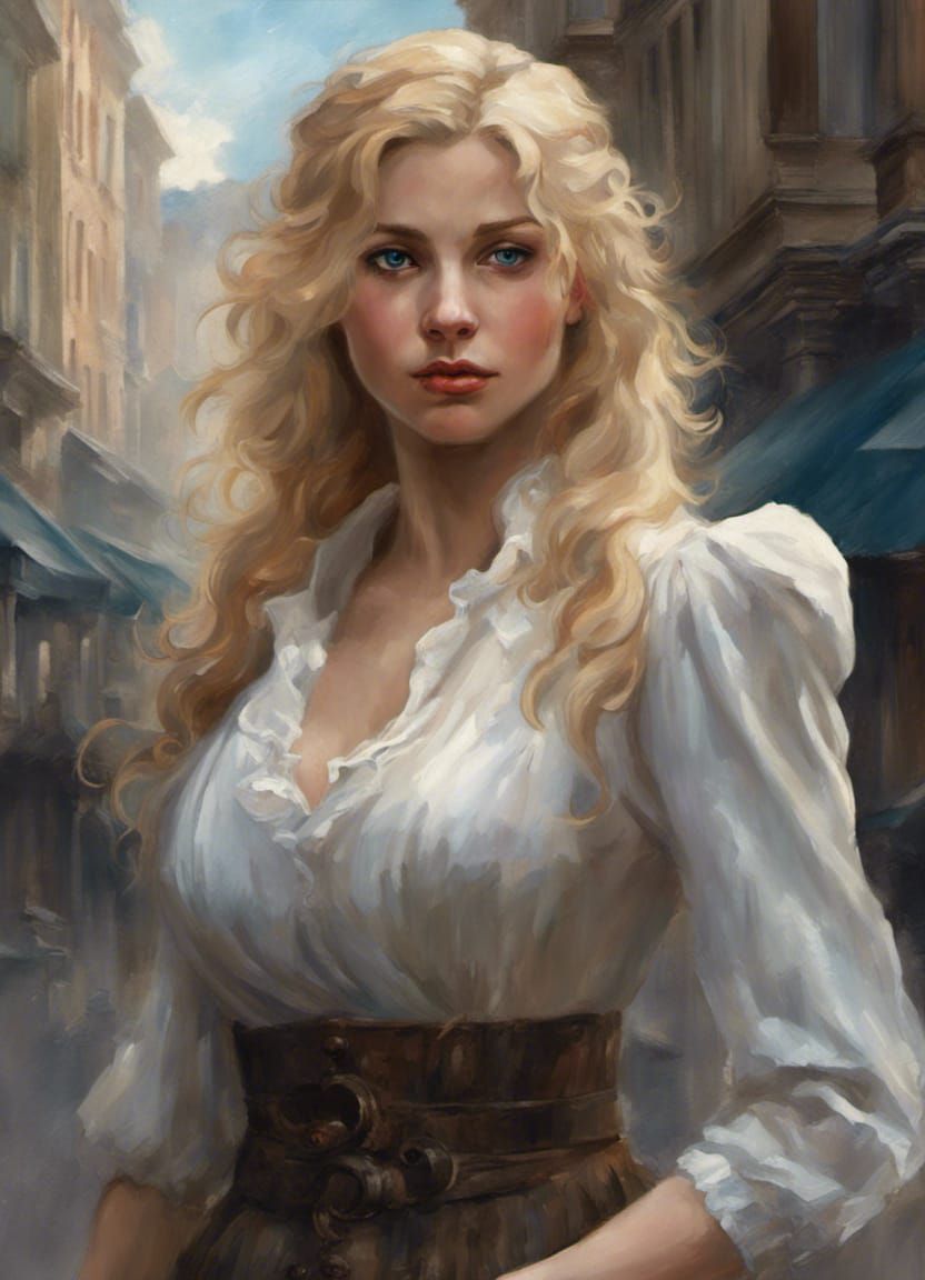 Victorian Lady - AI Generated Artwork - NightCafe Creator