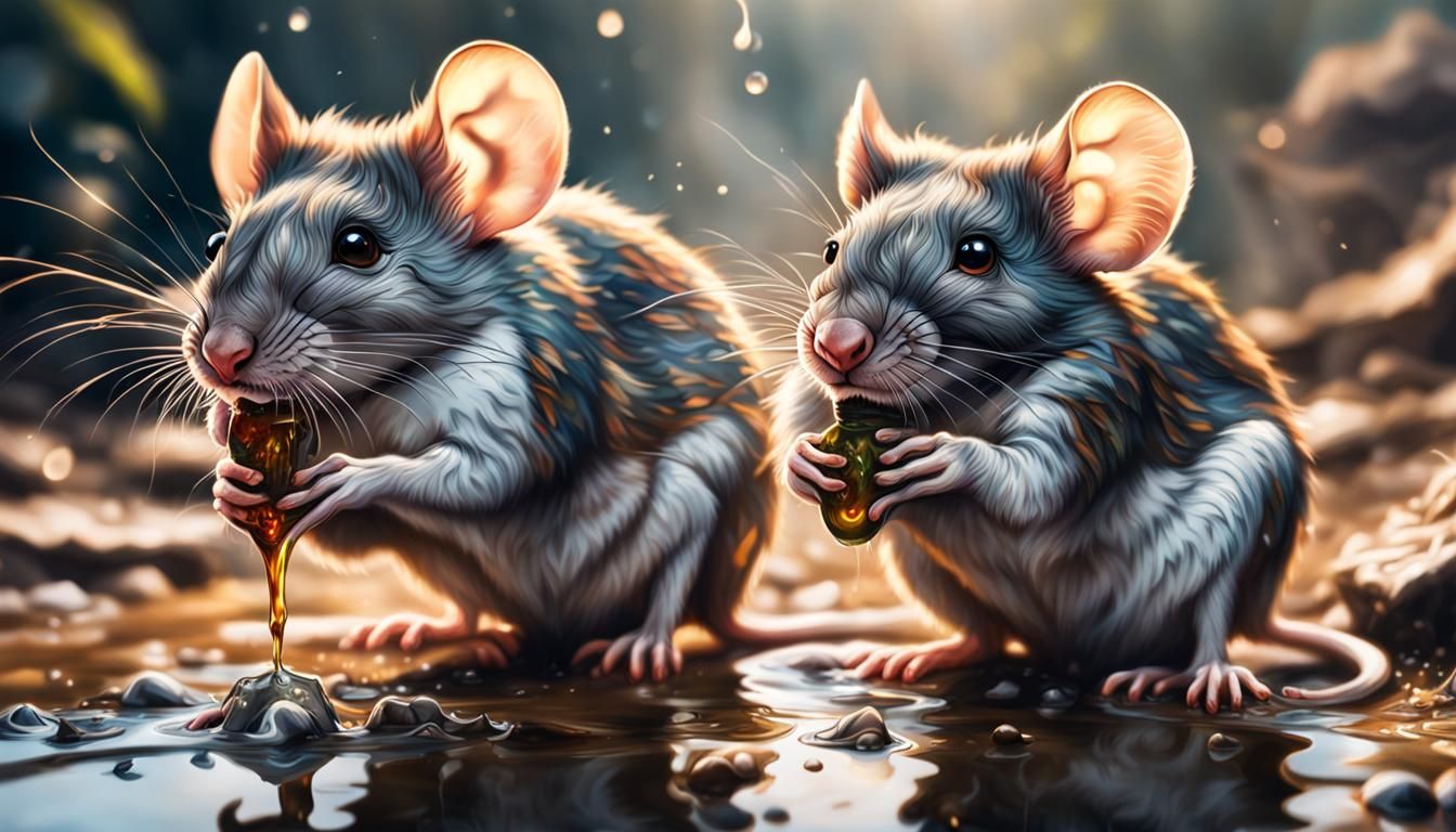 cute mice - AI Generated Artwork - NightCafe Creator