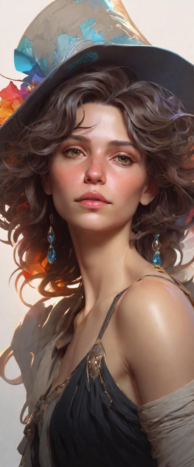 head and shoulders portrait, 8k resolution concept art portrait by Greg Rutkowski, Artgerm, WLOP ...