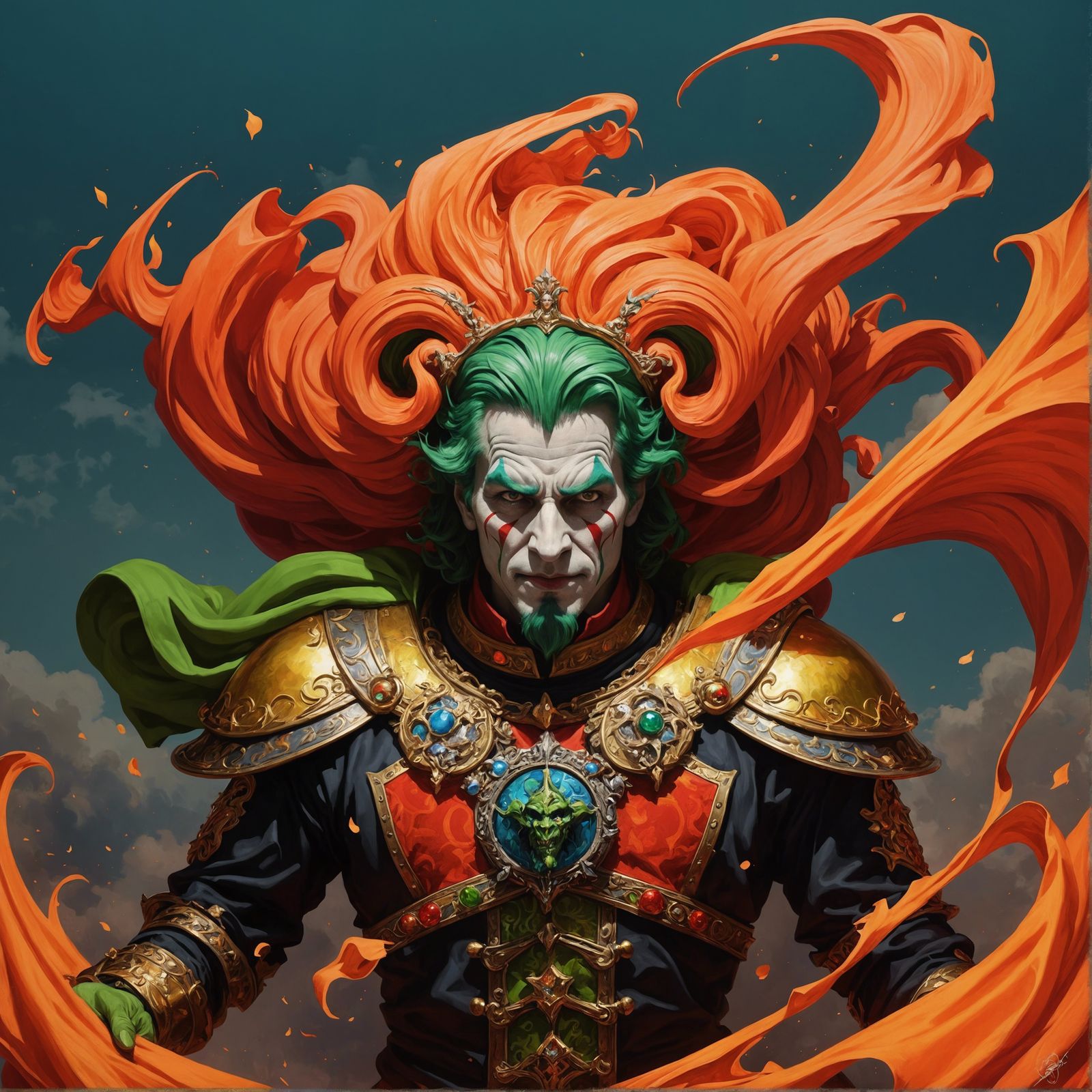 Fantastical Worlds: The Lord of Fools, The Jester King - AI Generated ...