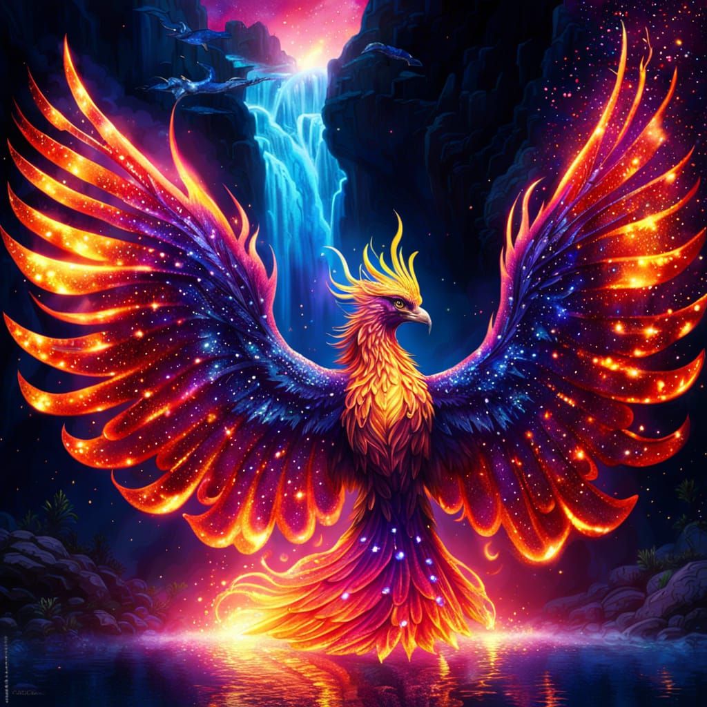 Phoenix - AI Generated Artwork - NightCafe Creator