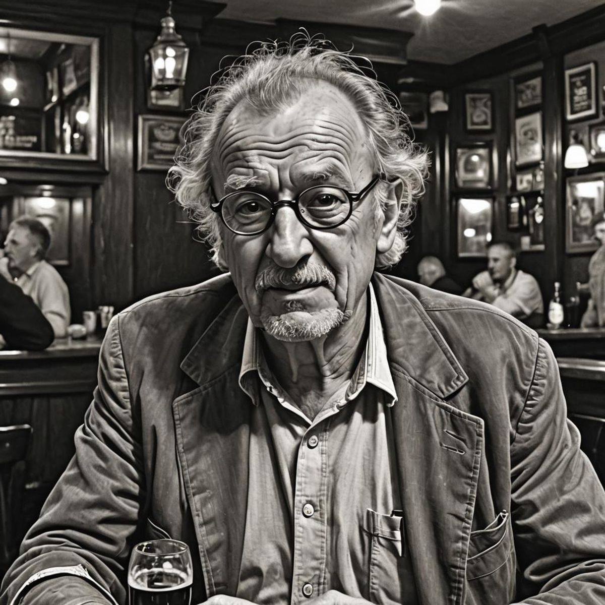 Just some Geezer at the pub - AI Generated Artwork - NightCafe Creator