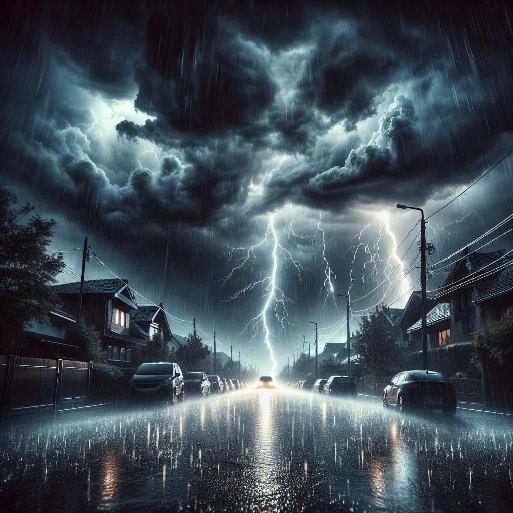 It Rained All Day. - AI Generated Artwork - NightCafe Creator