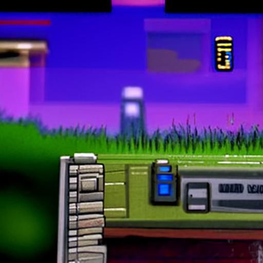 What the AI thinks a 16-bit retro game looks like. - AI Generated ...