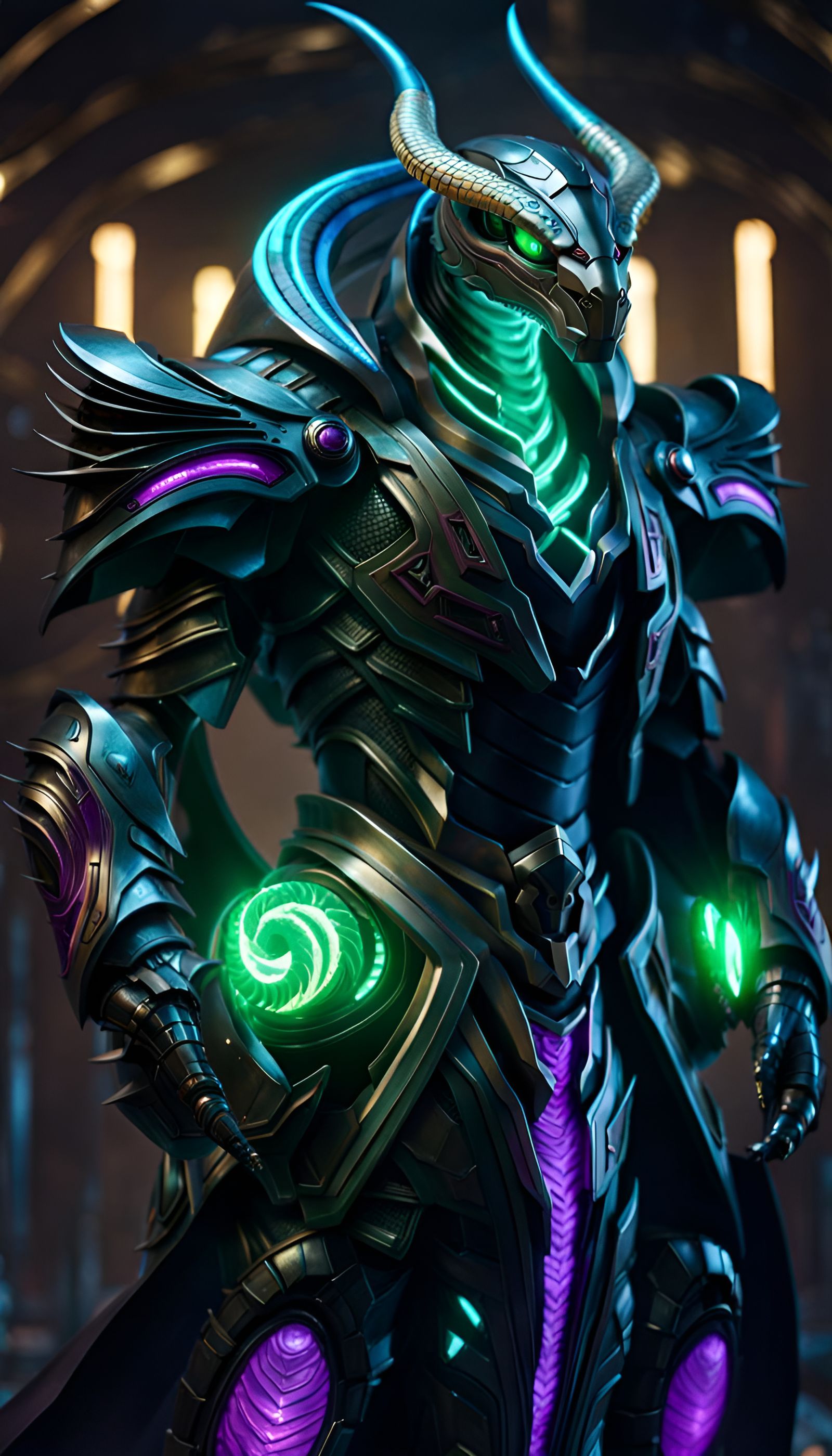 Space Snake - AI Generated Artwork - NightCafe Creator