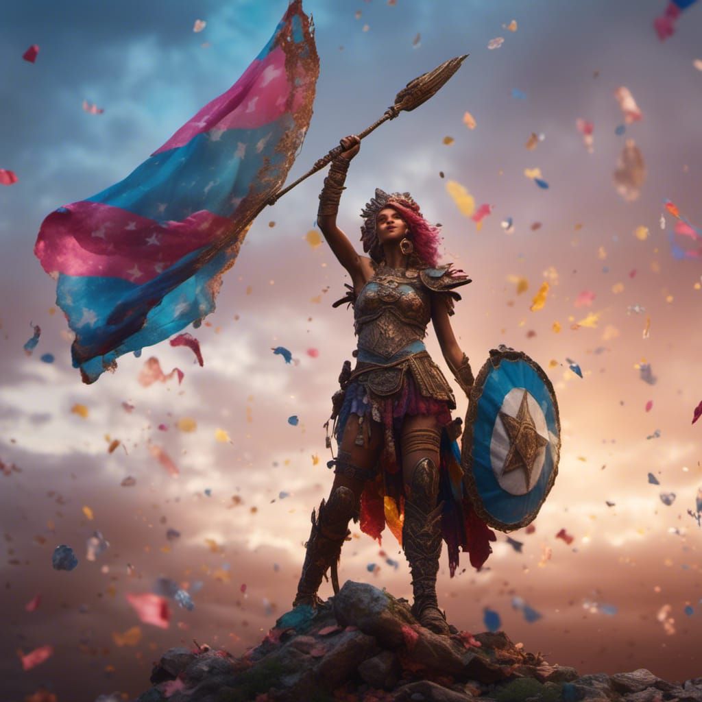 the battle is over - AI Generated Artwork - NightCafe Creator