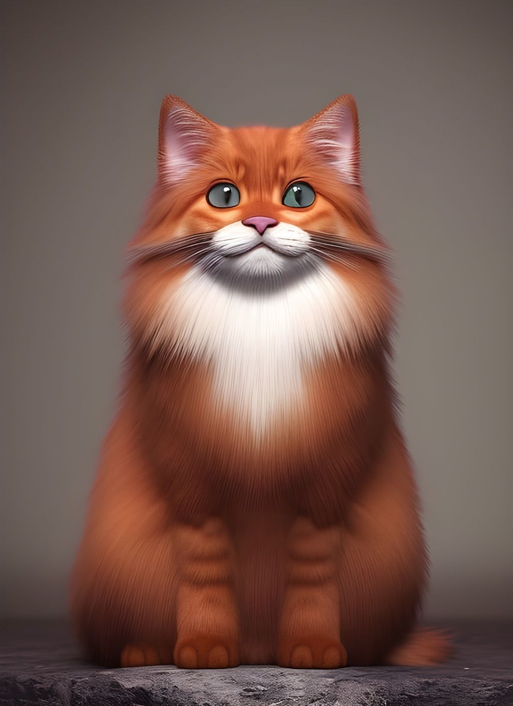Fluffy Floof - AI Generated Artwork - NightCafe Creator