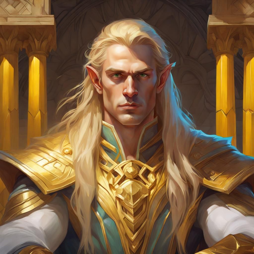 Elven King - AI Generated Artwork - NightCafe Creator