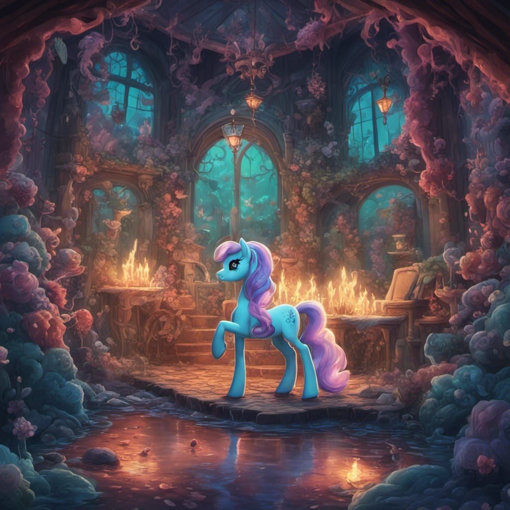 First MLP - AI Generated Artwork - NightCafe Creator