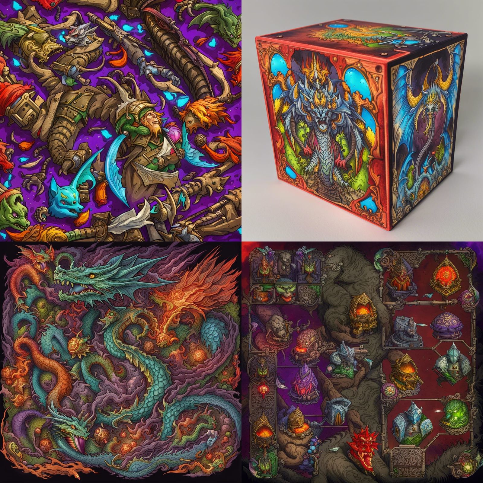 phantom slayer catacombs, dragon 32 game, centred, brightly coloured ...