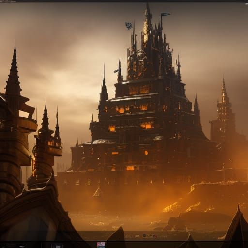 Castle - AI Generated Artwork - NightCafe Creator