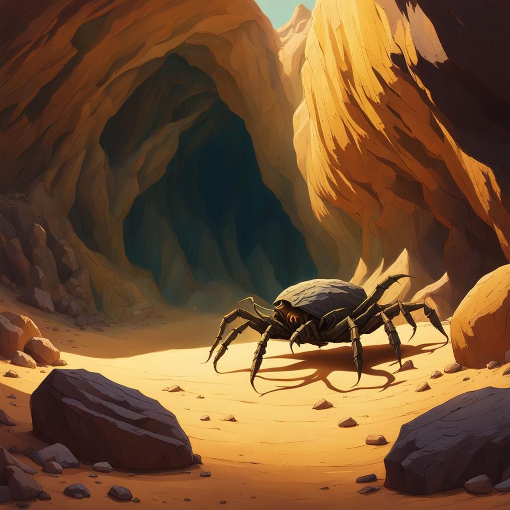 Mutant Hidden cave - AI Generated Artwork - NightCafe Creator