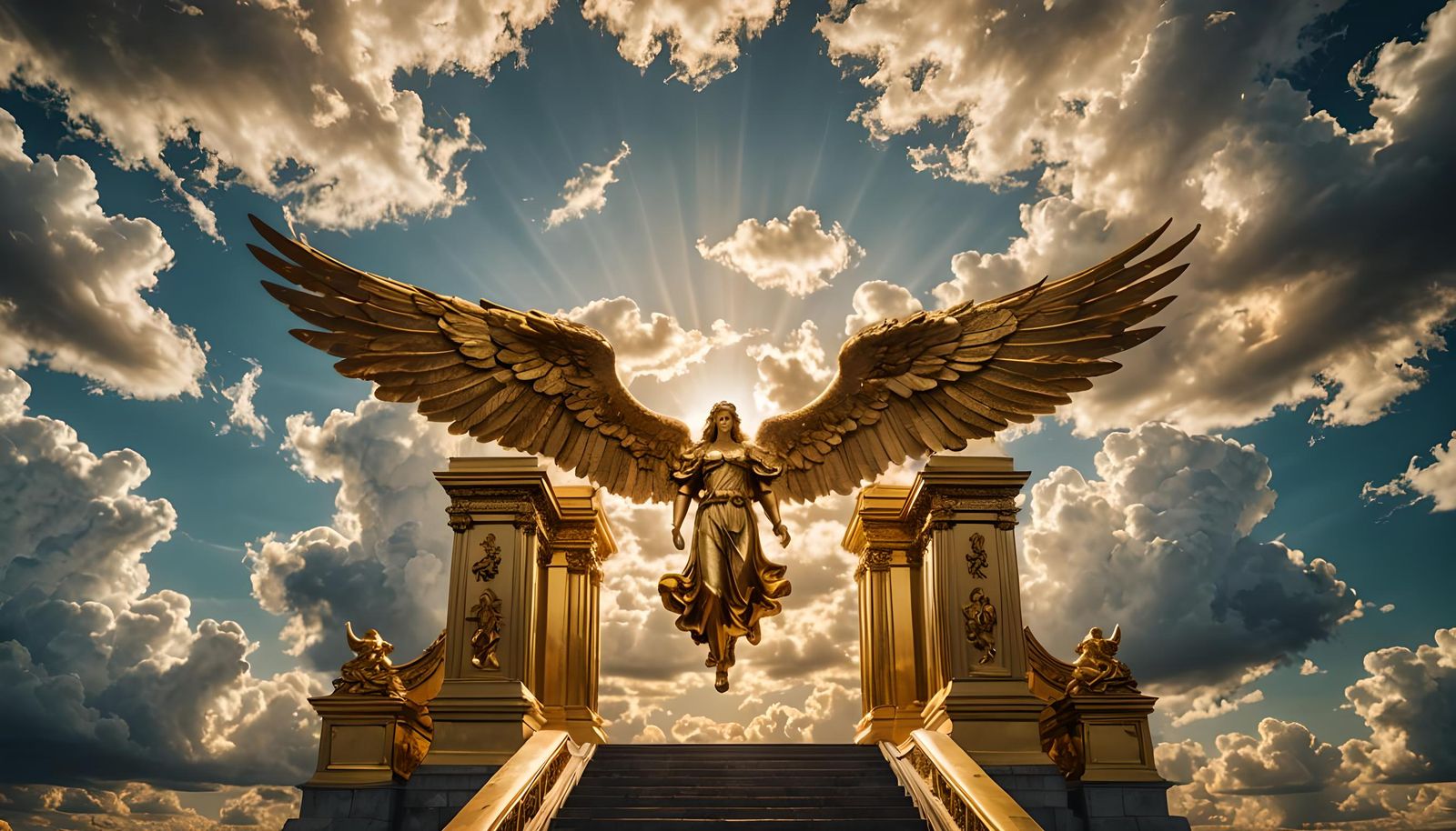 Gatekeeper Angel - AI Generated Artwork - NightCafe Creator