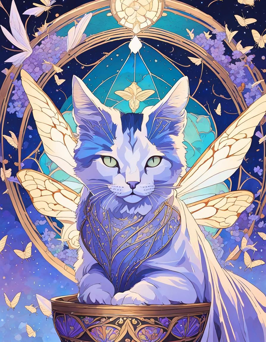 The cat, also known as the ruler in every household - AI Generated ...