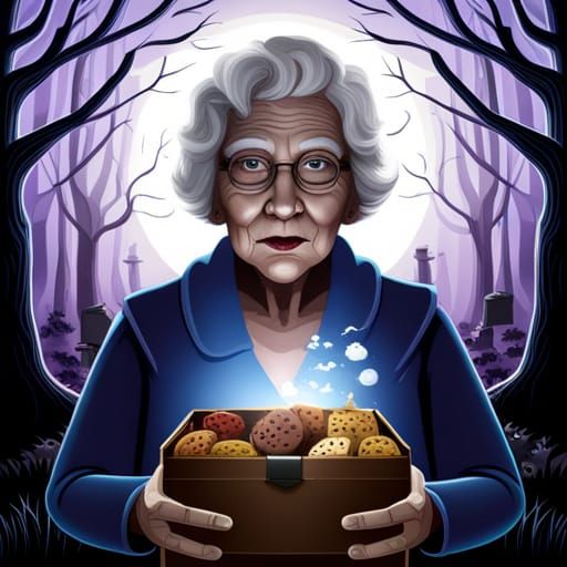 When the heat is up, listen to granny: Eat a cookie! - AI Generated Artwork - NightCafe Creator