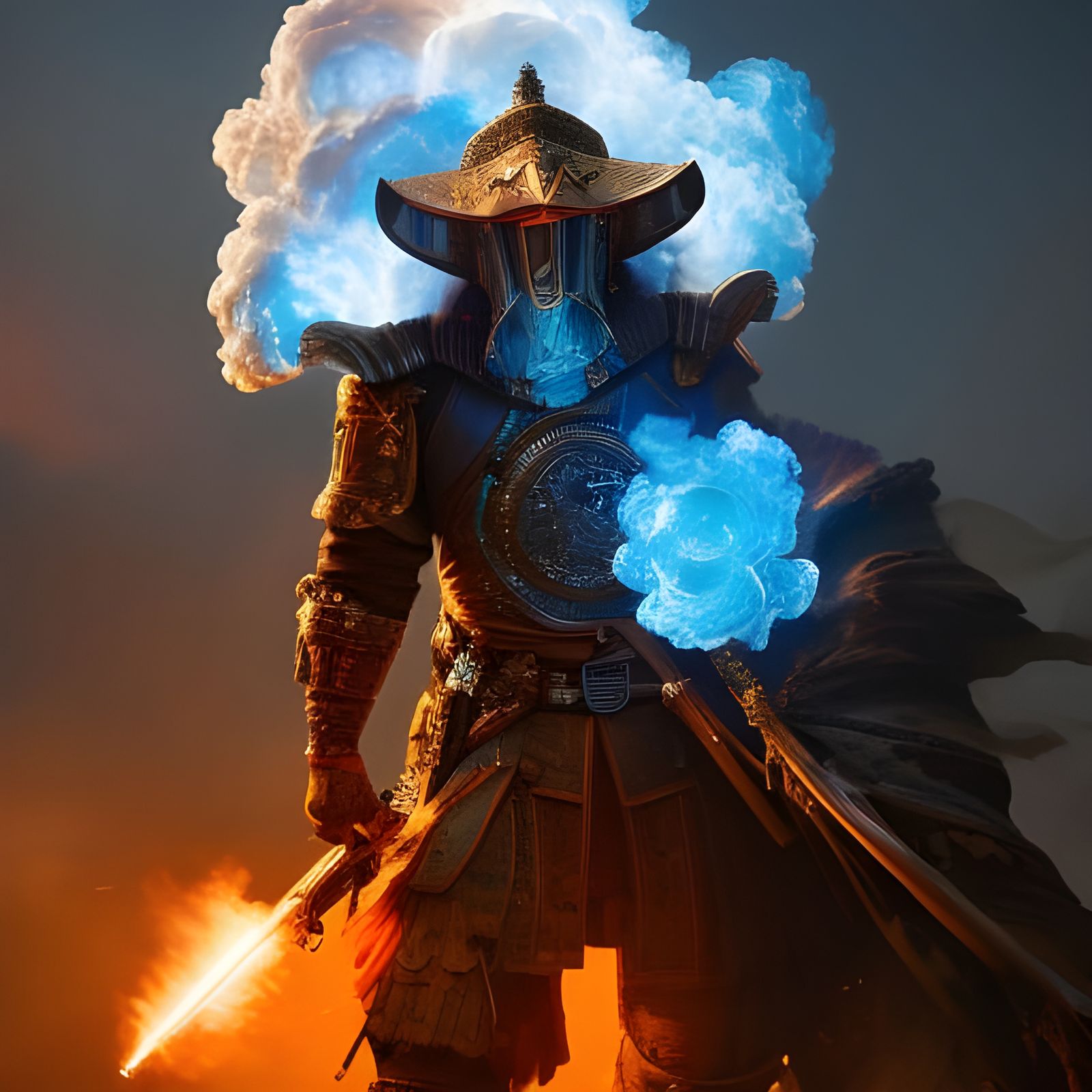 The Smoke King - AI Generated Artwork - NightCafe Creator