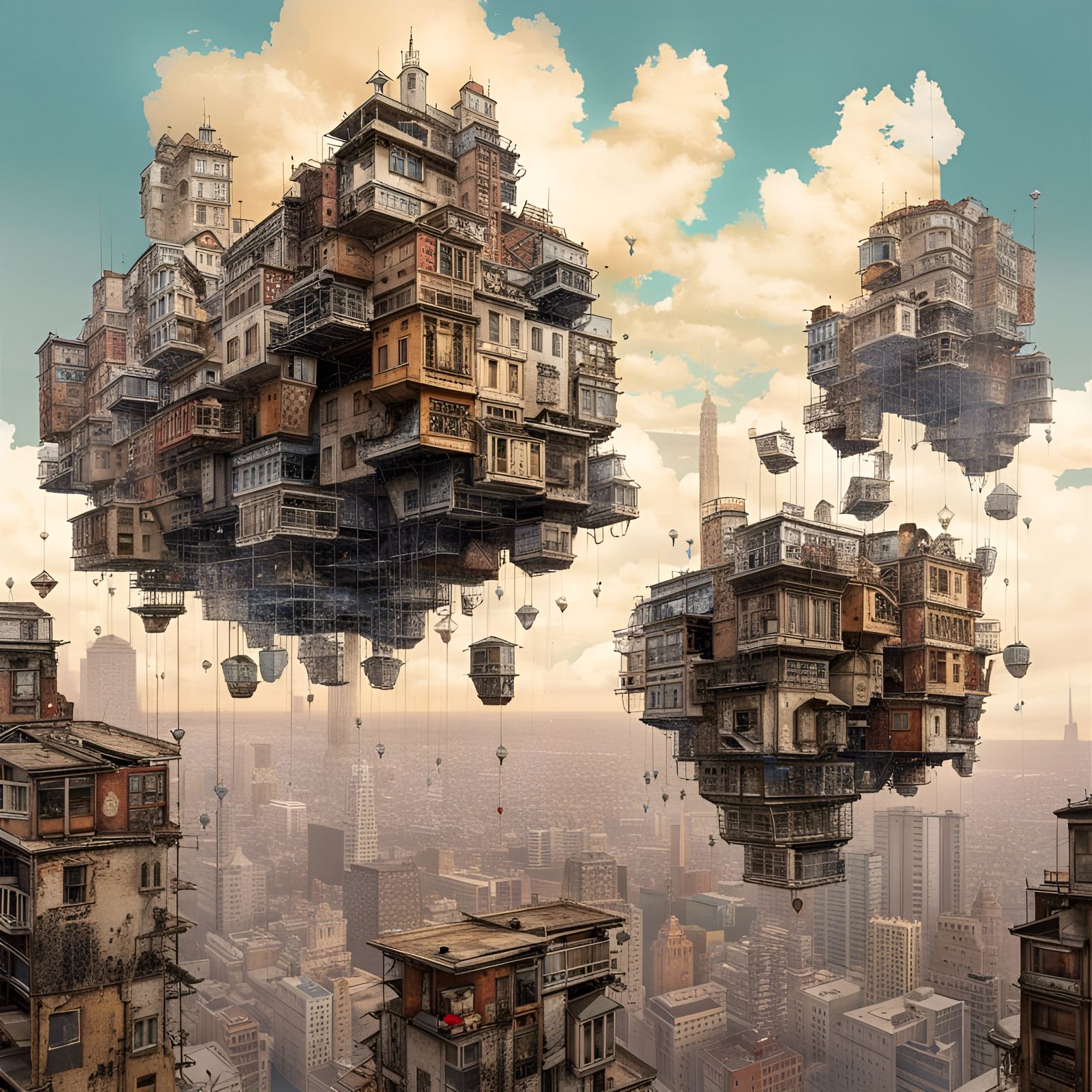 Dystopia - AI Generated Artwork - NightCafe Creator