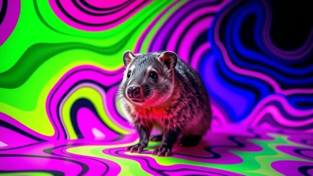 Return Of The Psychedelic Wombat - Psychedelic Wombat in Vib...