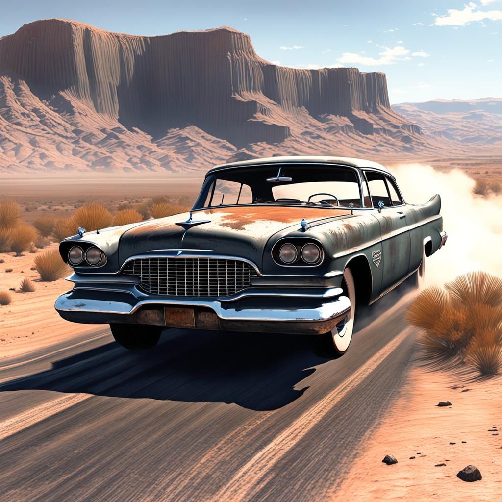 Fallout 2: Highwayman (V1) - AI Generated Artwork - NightCafe Creator