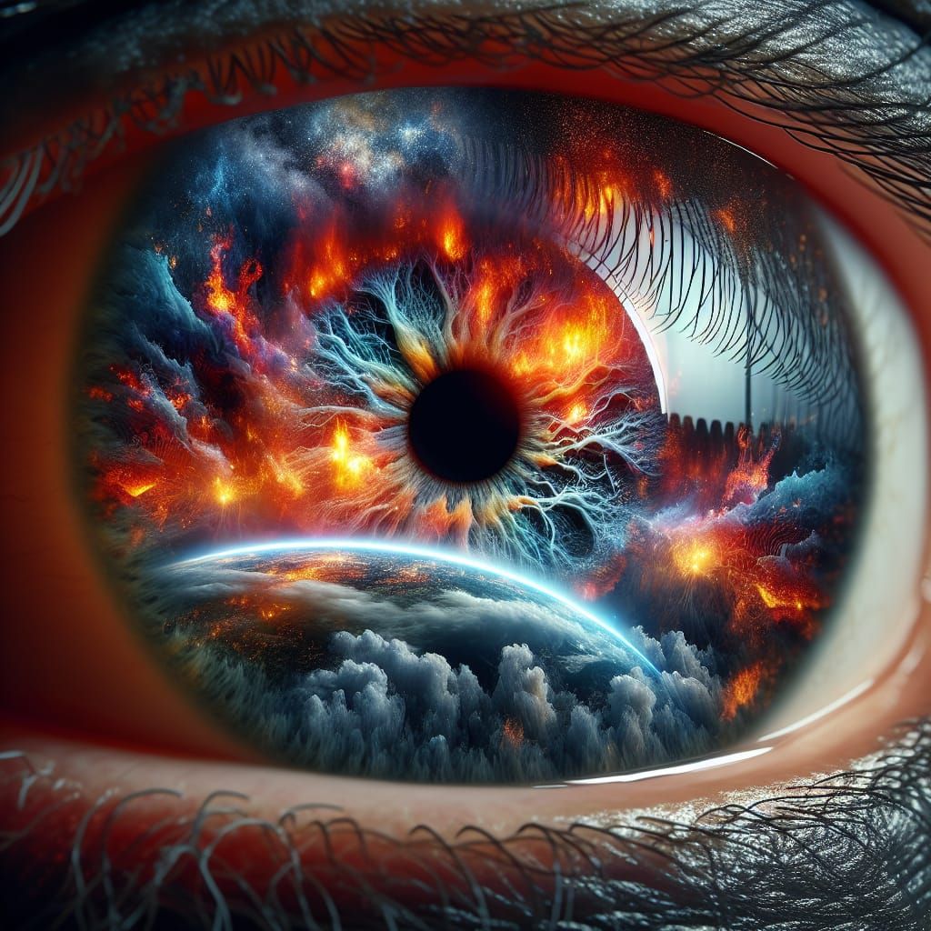 view of the world - AI Generated Artwork - NightCafe Creator