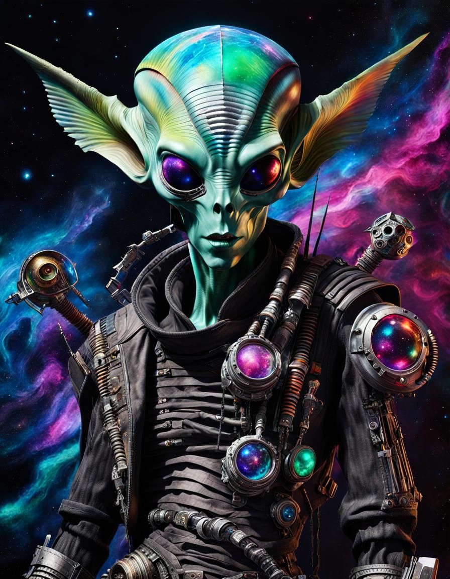 alien space pirate 3 - AI Generated Artwork - NightCafe Creator