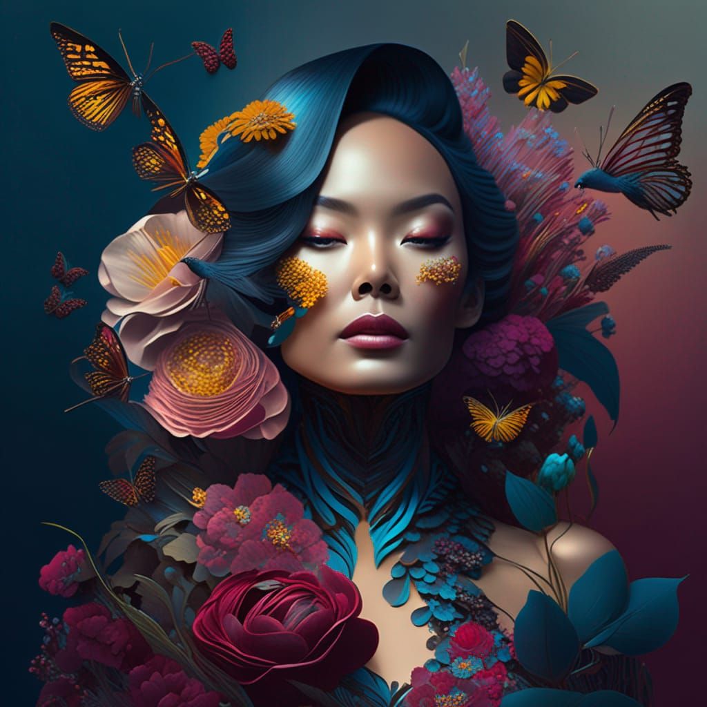 One With Nature - AI Generated Artwork - NightCafe Creator