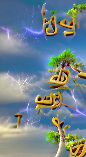 Arabic alphabet - AI Generated Artwork - NightCafe Creator