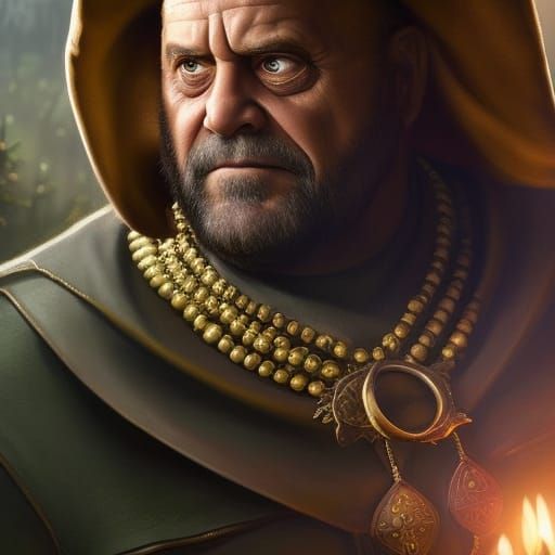 Friar Tuck - AI Generated Artwork - NightCafe Creator