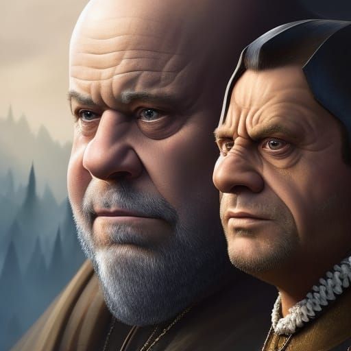 Friar Tuck - AI Generated Artwork - NightCafe Creator