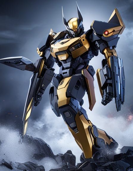 Gundam Mecha with wolverine style 🤘 - AI Generated Artwork - NightCafe ...