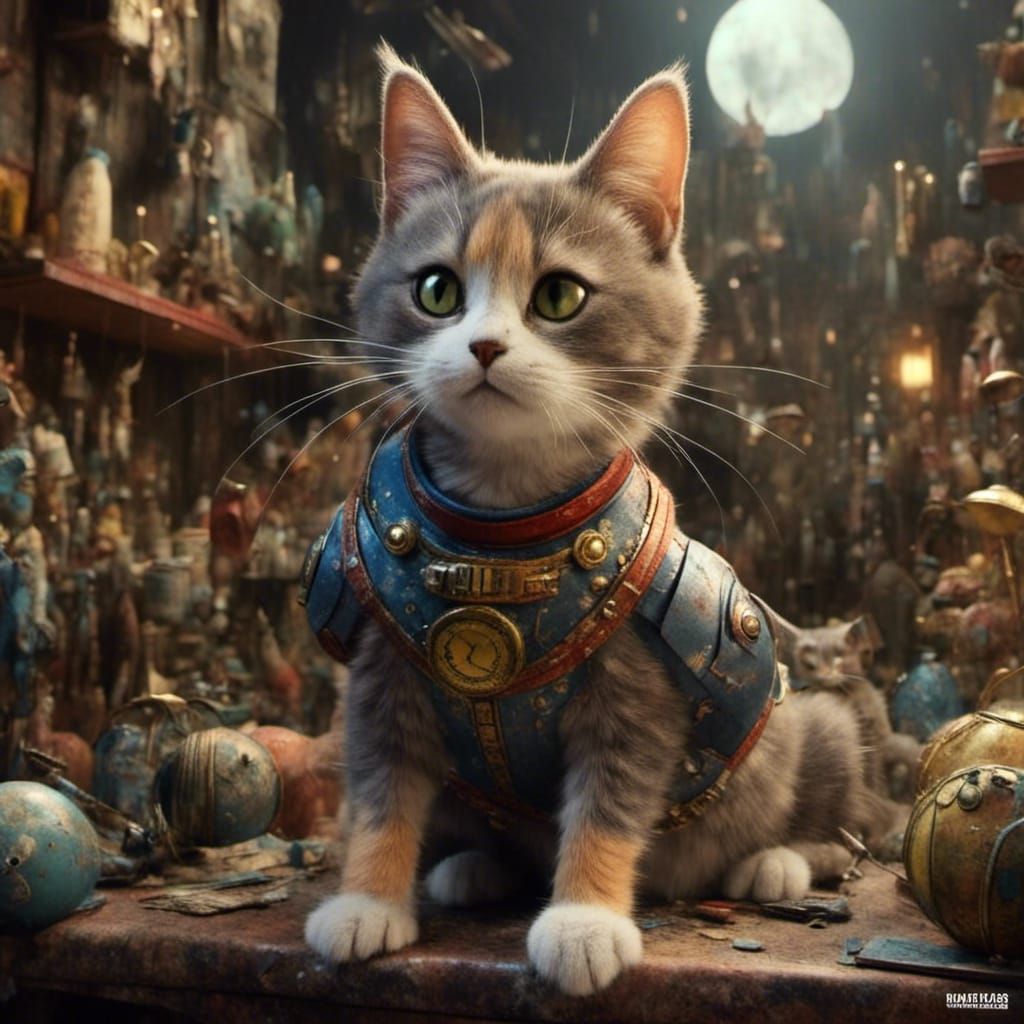 super hero cat - AI Generated Artwork - NightCafe Creator