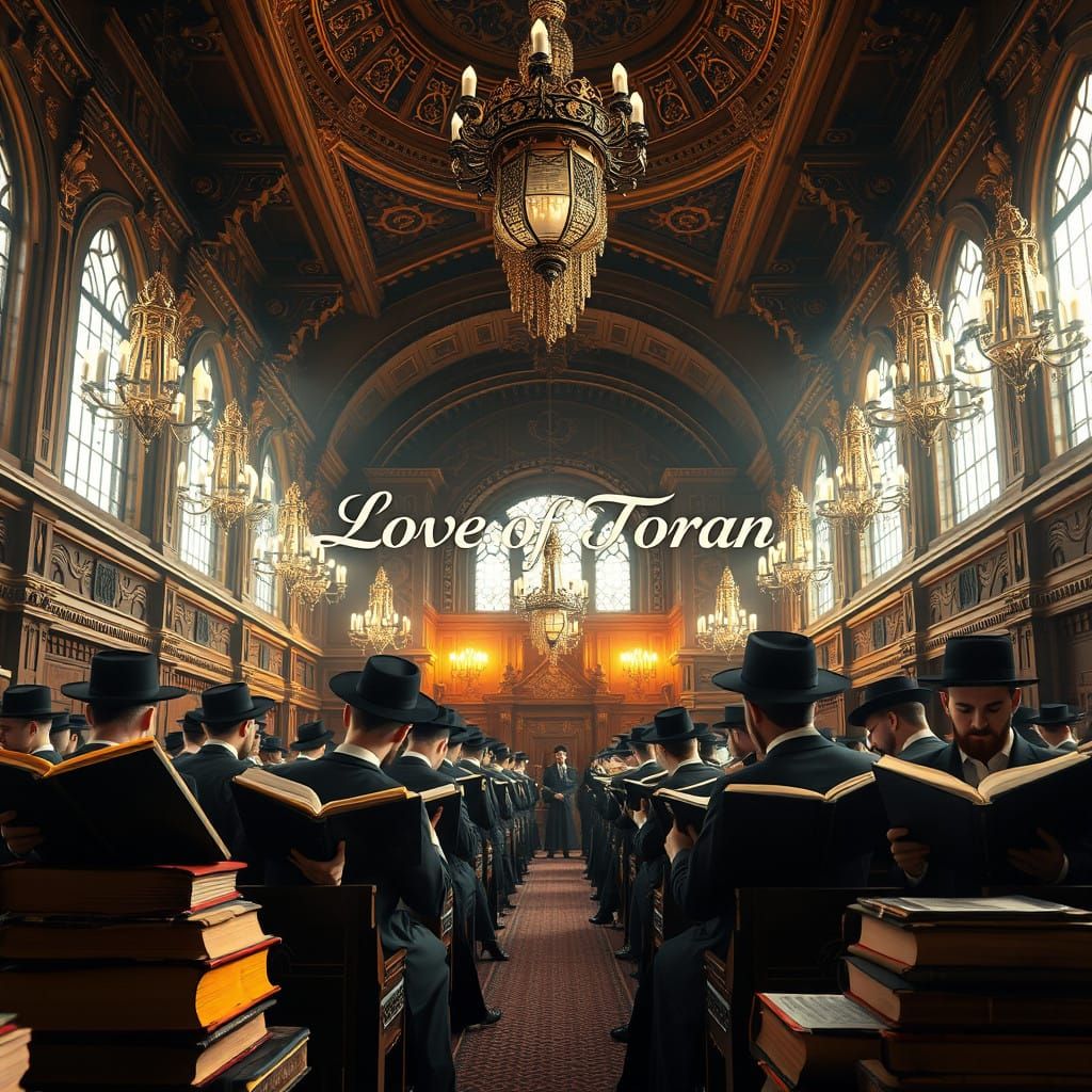 Love of Torah - Haredi Scholars in a Hasidic Synagogue