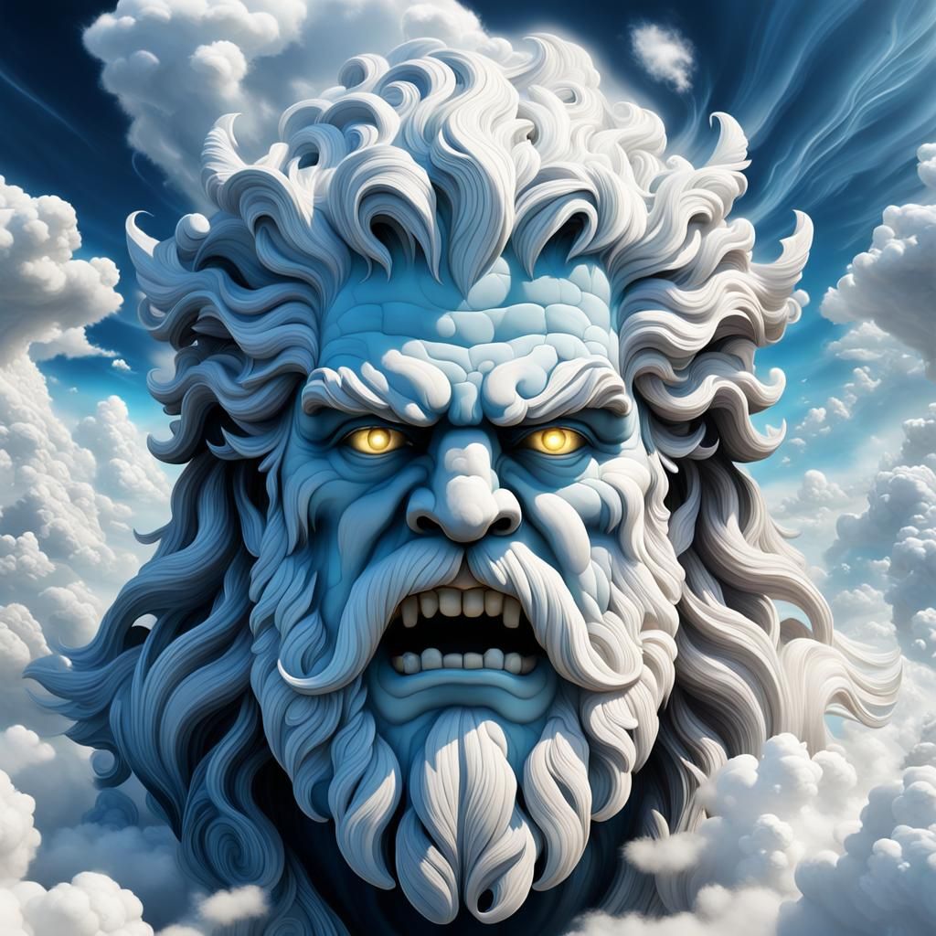 Zeus face [197th Place in the Gods and Goddess challenge] - AI ...