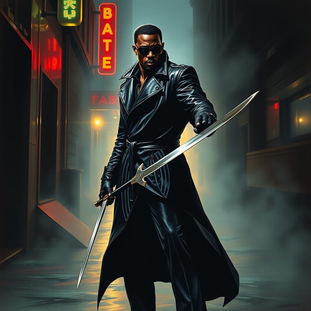 Wesley Snipes as BLADE the Daywalker